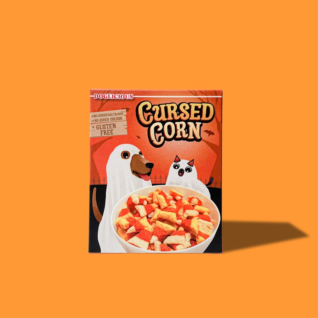Doglicious Cereals - Cursed Corn – The Pooch Club Limited